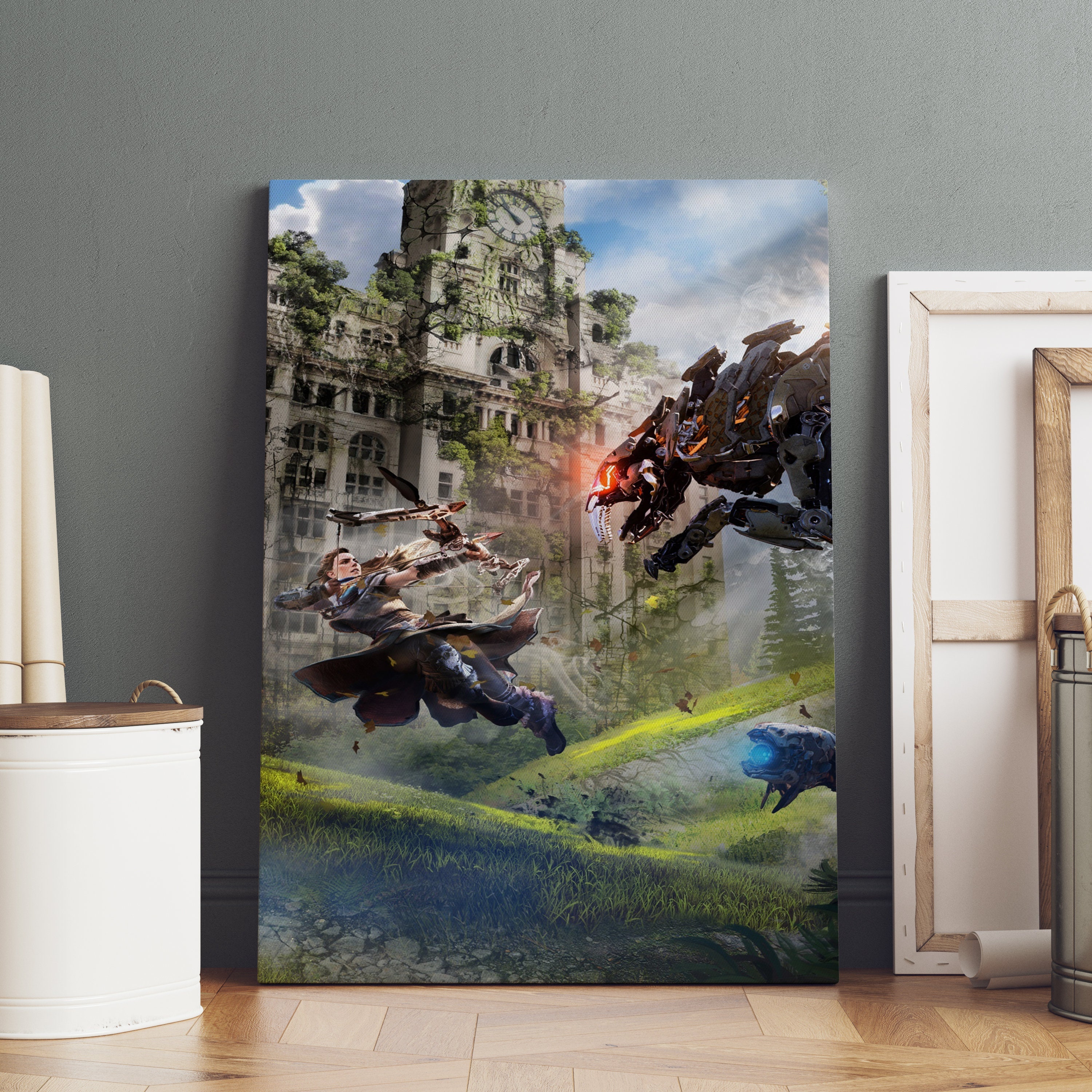 Horizon Zero Dawn Poster Aloy Wall Art Premium Canvas Print - Etsy