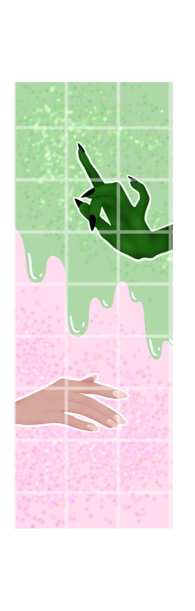 Green and Pinky Wicked Inspired Bookmarks | Movie and Book Lovers ...