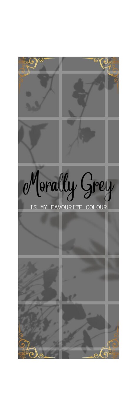 Morally Grey Character Bookmarks, Dark Romance Bookmarks, Enemies-to ...