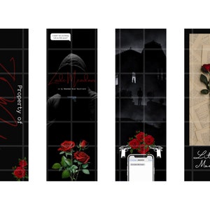 Zade Meadows Bookmarks | Haunting Adeline, Dark Romance (digital ...