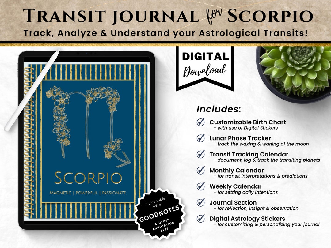 Transit Journal | Scorpio Sign | Astrology Information | Astrology ...