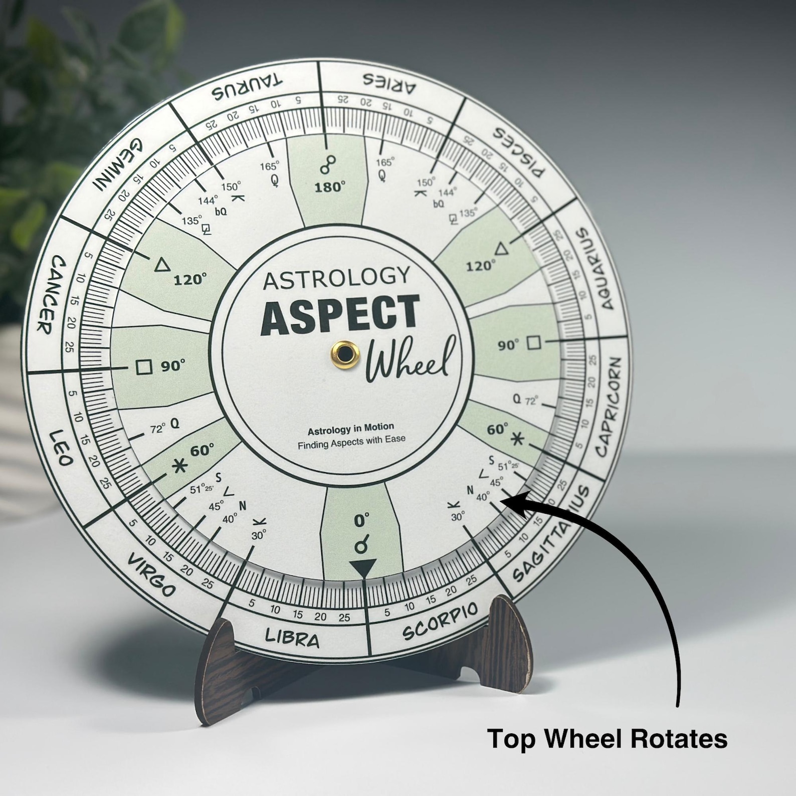 Astrology Aspect Wheel – Easy, Hands-on Reference & Study Tool for ...