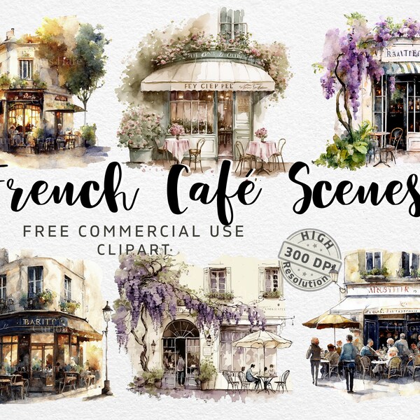French Cafe - Etsy