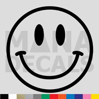 Smiley Face Stickers - Etsy