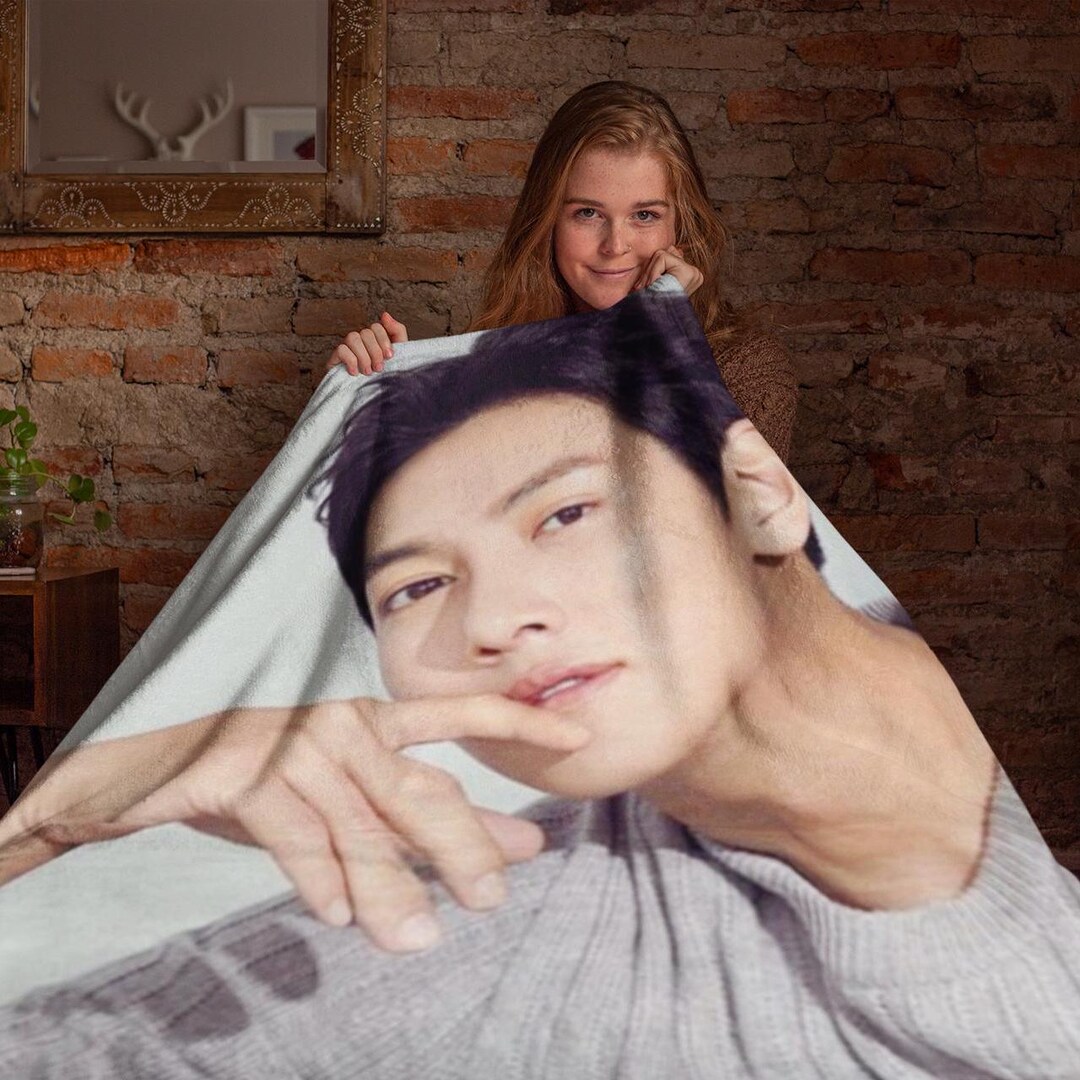 Ji Chang Wook Custom Kdrama Blanket, Personalized Velveteen Plush Throw ...
