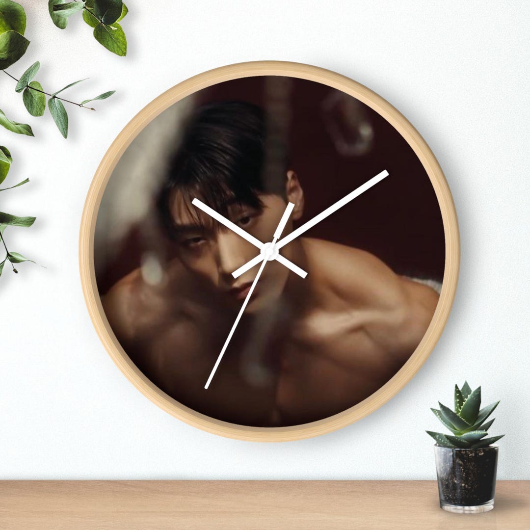 San Wall Clock – Custom ATEEZ Kpop Kitchen Clock, Personalized Gift ...