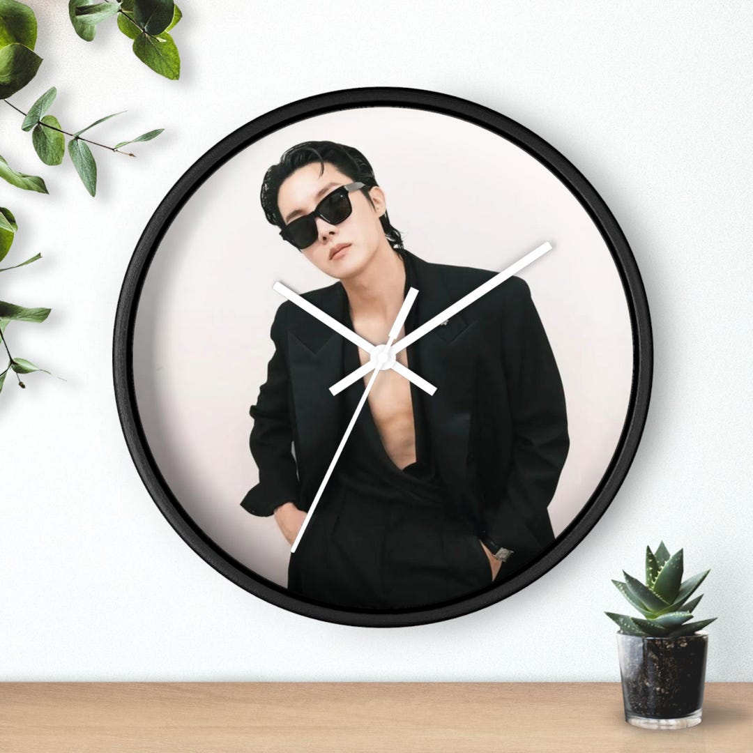 Jhope Wall Clock – Custom BTS Kpop Kitchen Clock, Personalized Gift ...