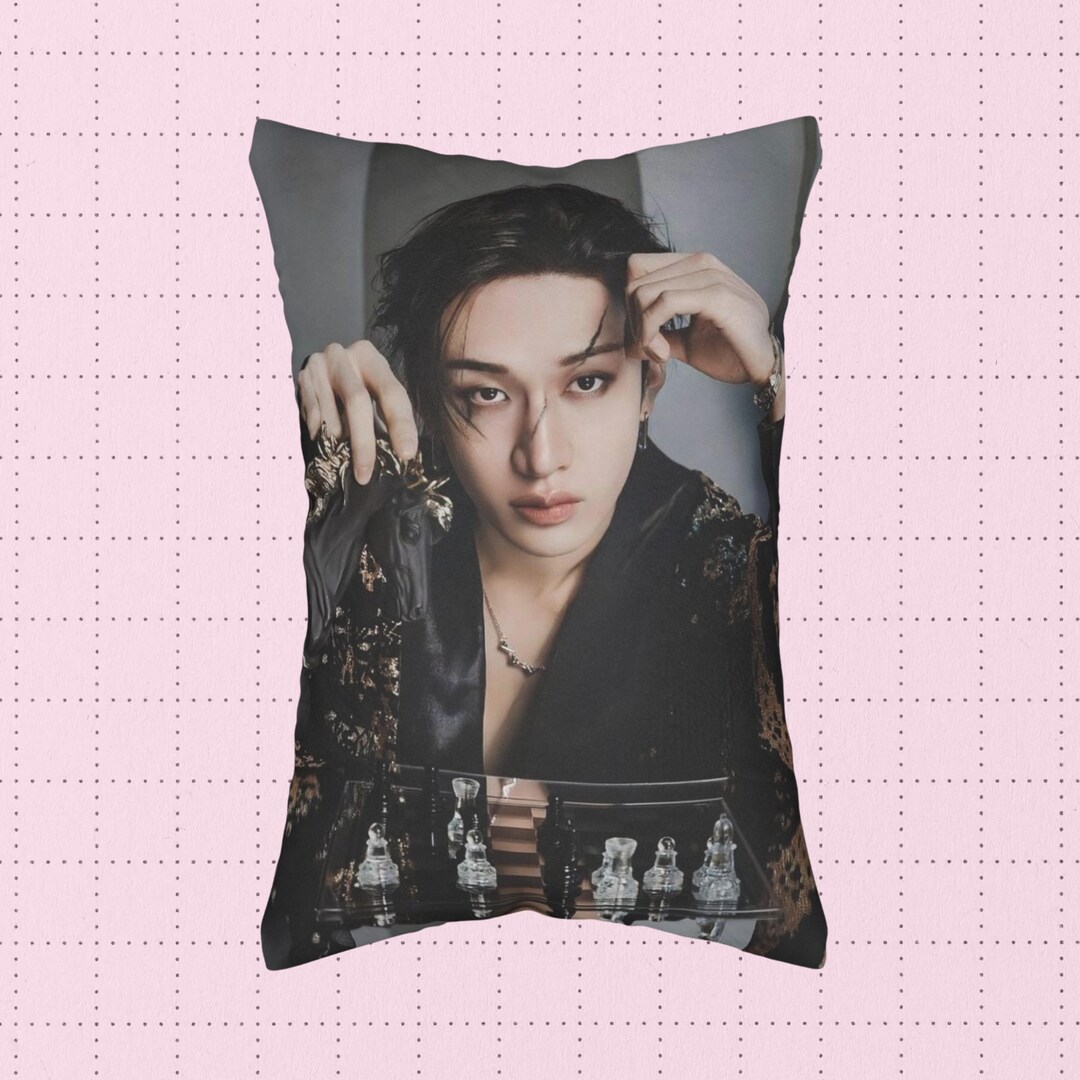 Bang Chan Pillow – Custom Stray Kids Kpop Lumbar, Double-sided ...