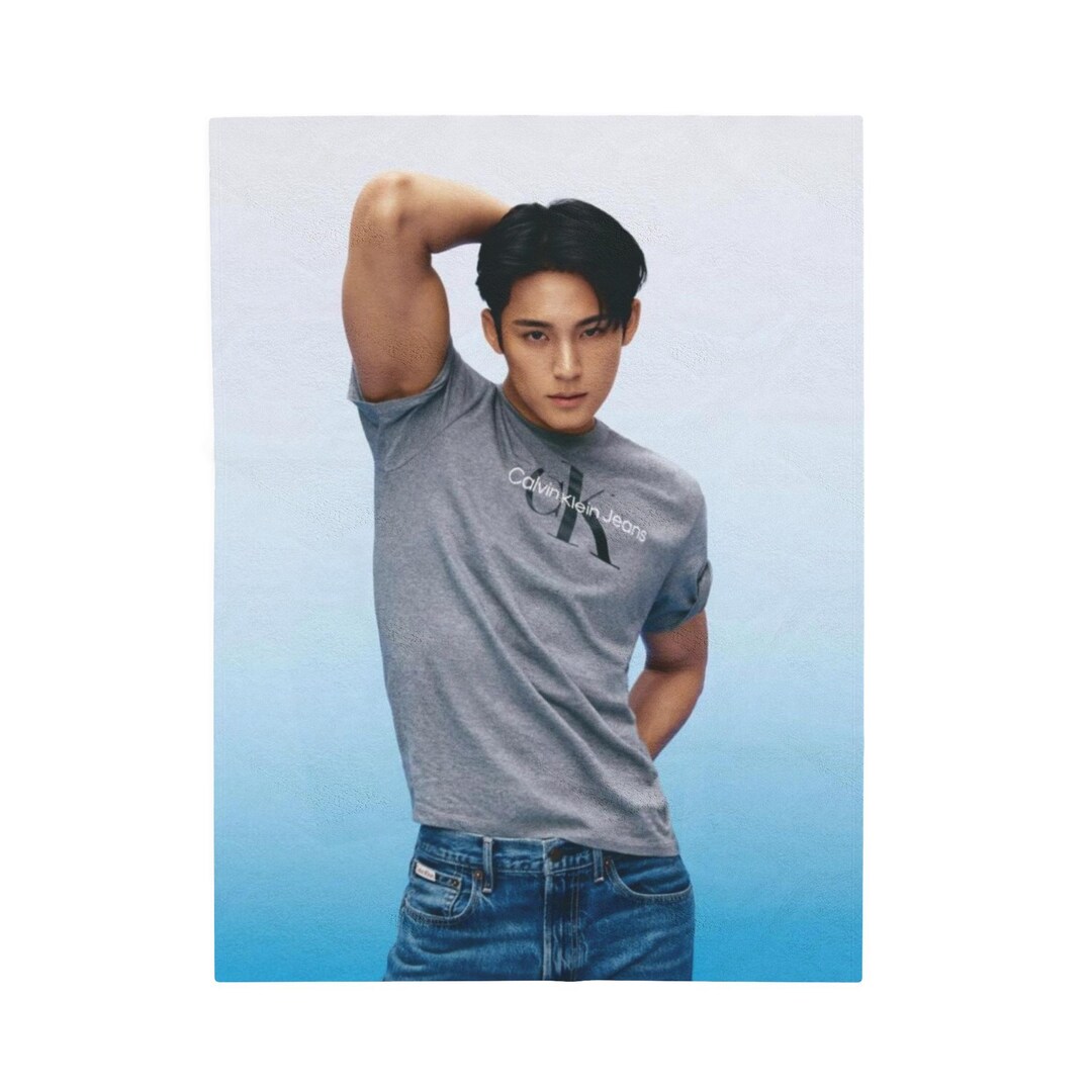 Custom-made Mingyu Seventeen Photo Blanket, Mingyu SVT Picture ...