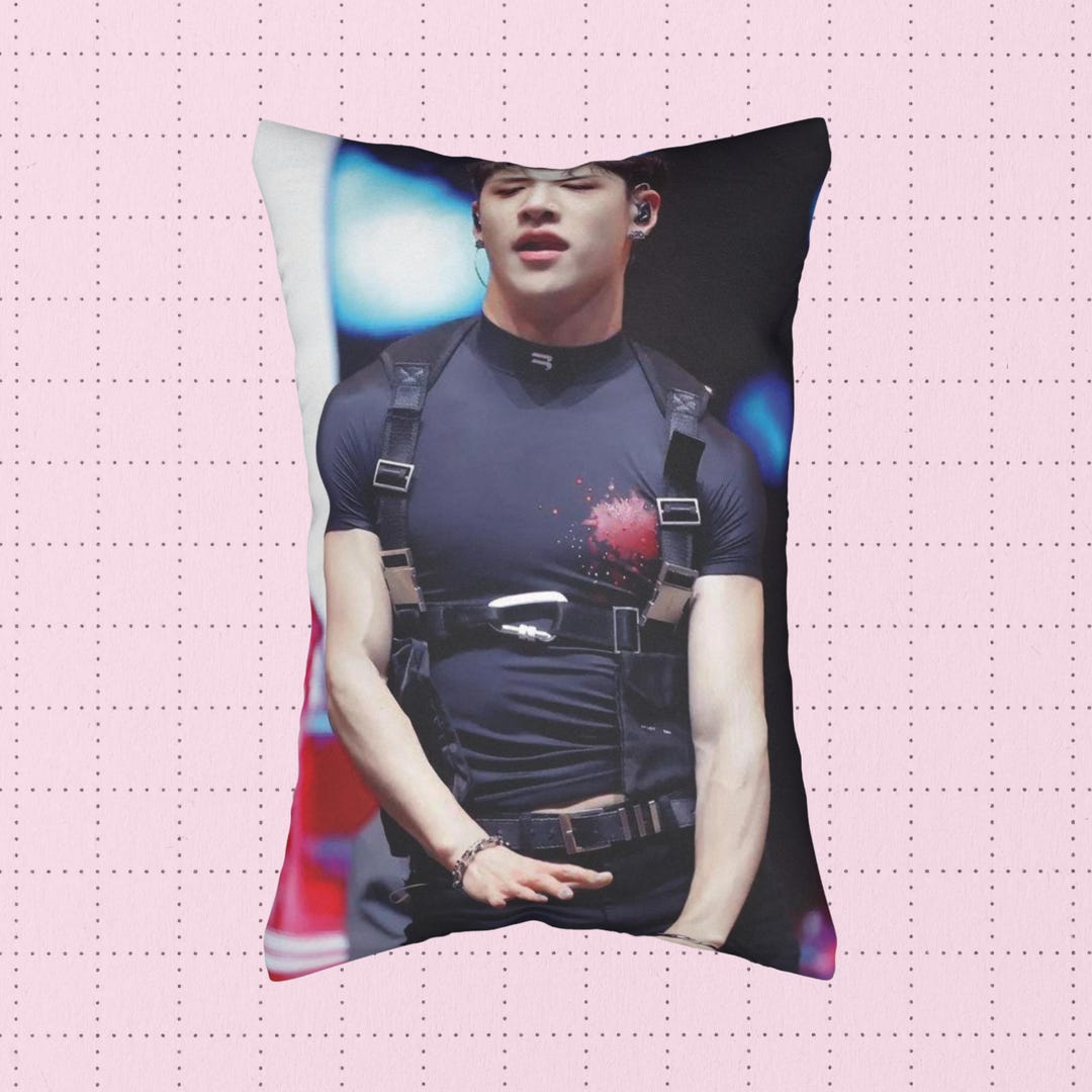 Bang Chan Pillow – Custom Stray Kids Kpop Lumbar, Double-sided ...