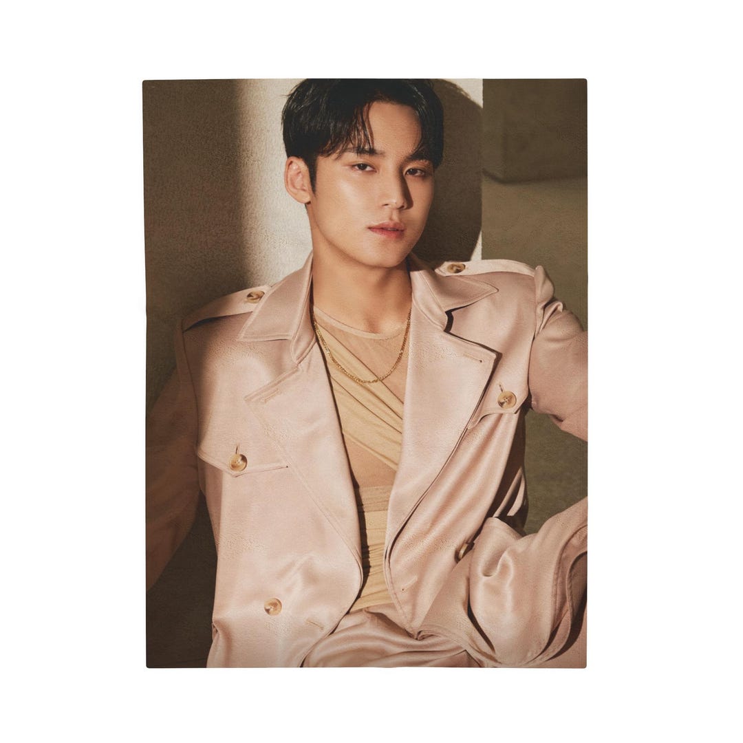 Custom-made Mingyu Seventeen Photo Blanket, Mingyu SVT Picture ...