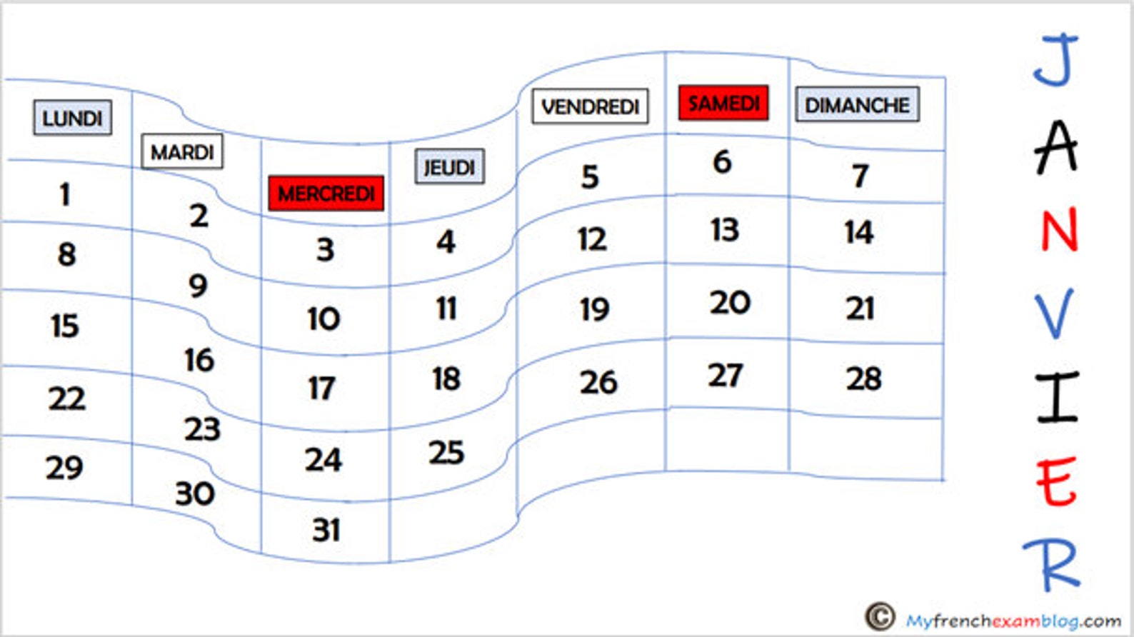 2024 French Calendarfestivals & Traditions Key Grammar - Etsy