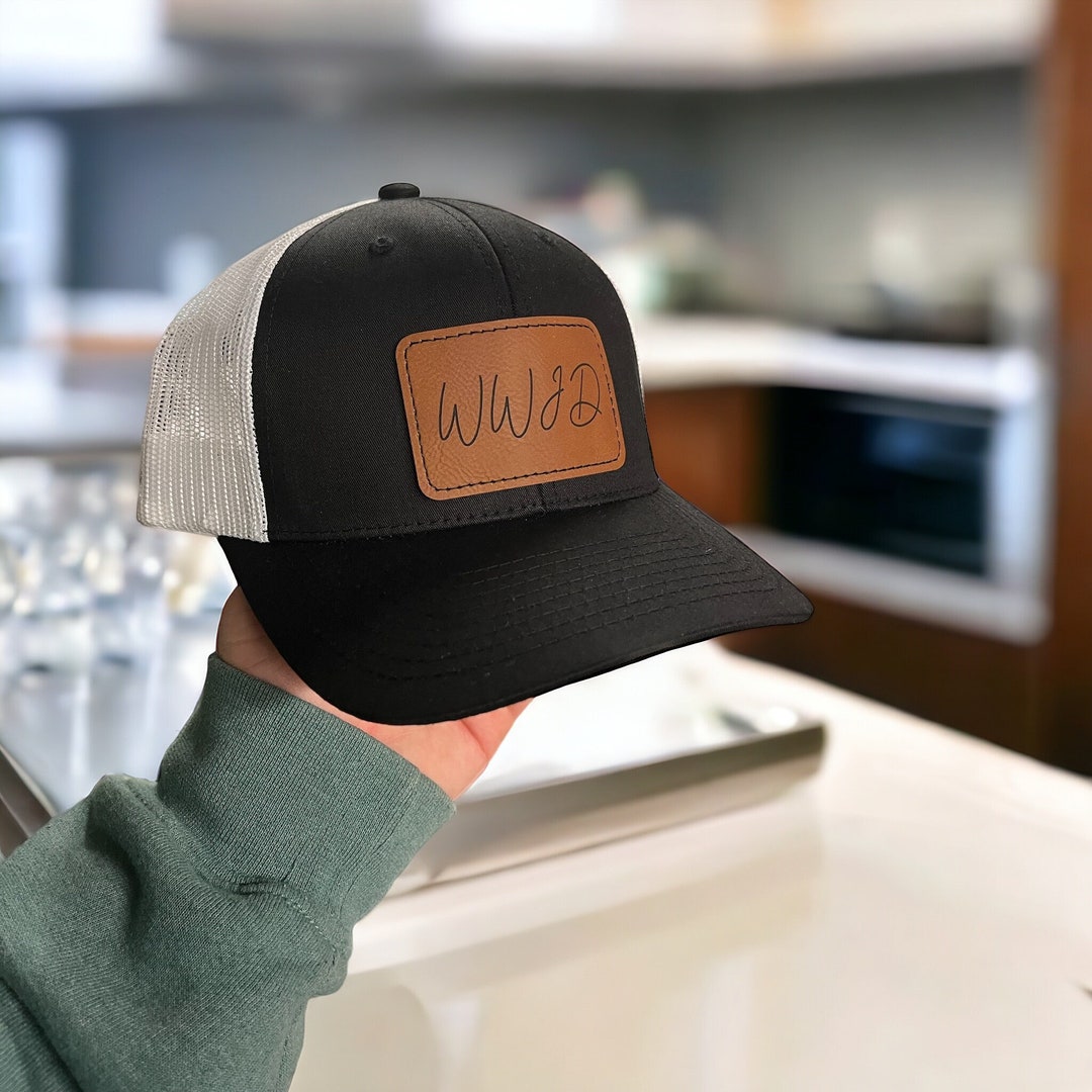 WWJD Trucker Hat Ball Cap Christian Apparel Clothing - Etsy