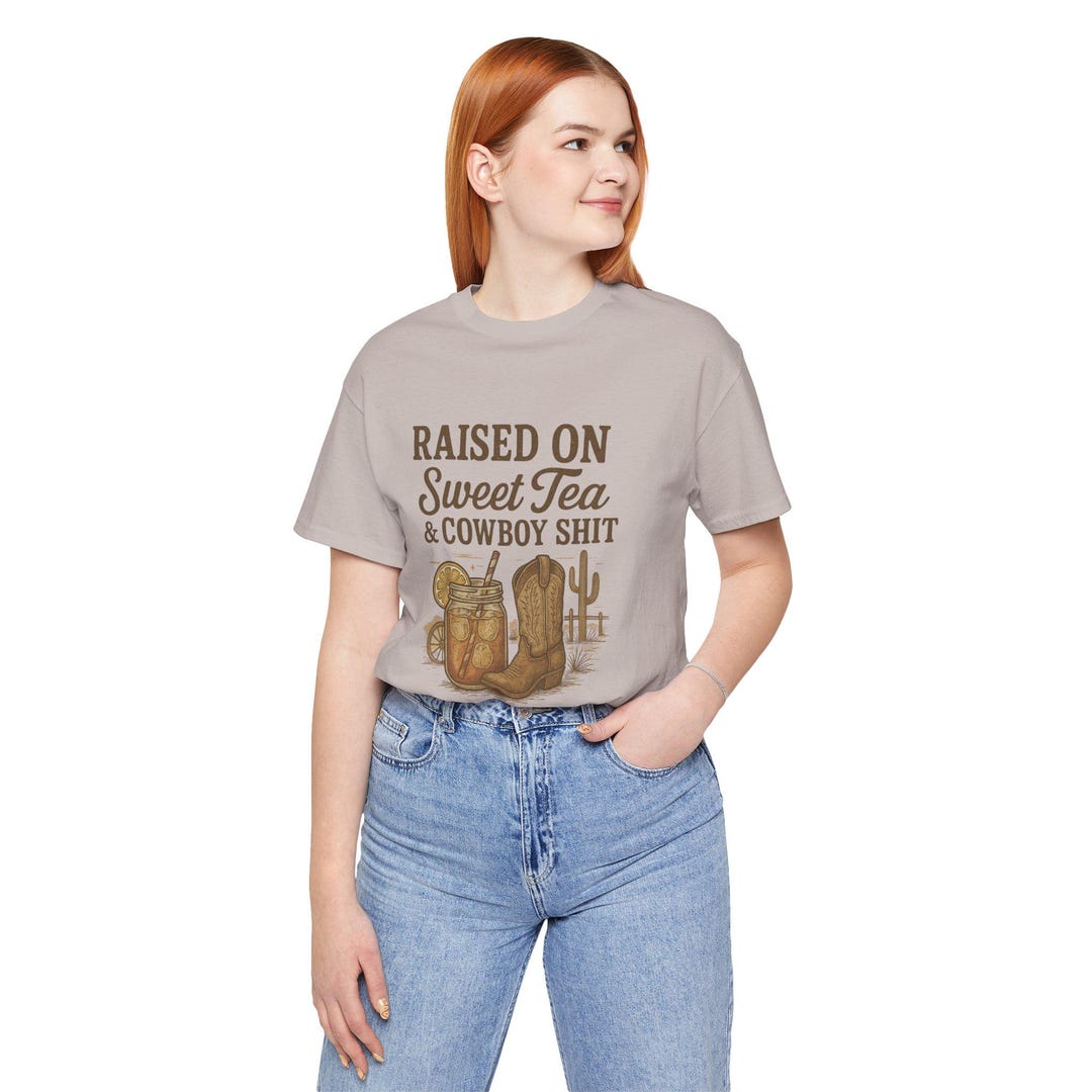 Cowboy Inspired Tee, Western Style T-shirt, Sweet Tea Pride Shirt ...