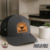 Cattle Rancher Hat- Eat More Beef Cow Trucker Leather Patch Snapback ...