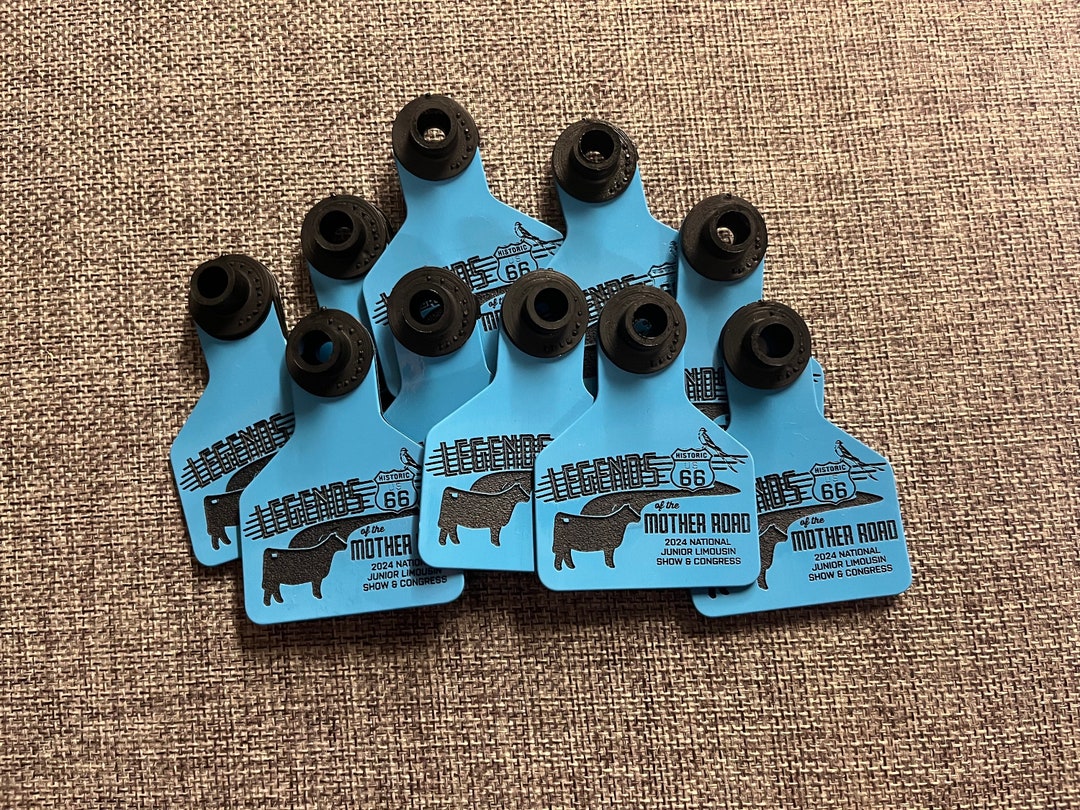 Cattle Tags - Custom Laser Engraved Small Personalized Tags for Cattle ...