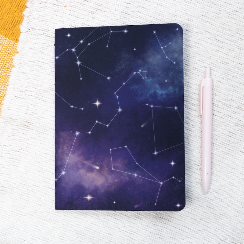 A5 Notebook Cover Space - Etsy UK
