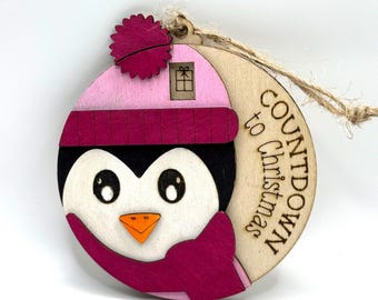 Christmas Countdown Ornament - Etsy