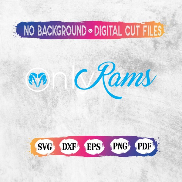Rams Svg - Etsy