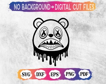 Baws Drip Design Svg - Etsy