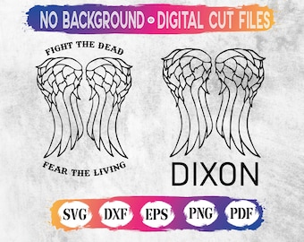 Daryl Dixon Wings Png - Etsy