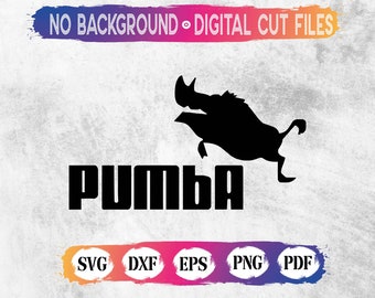 Pumba Svg File - Etsy