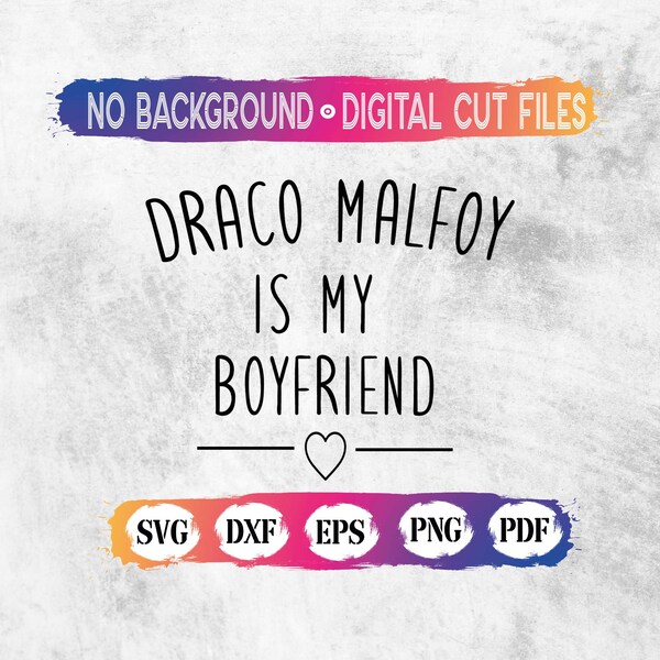 Draco Malfoy Svg - Etsy