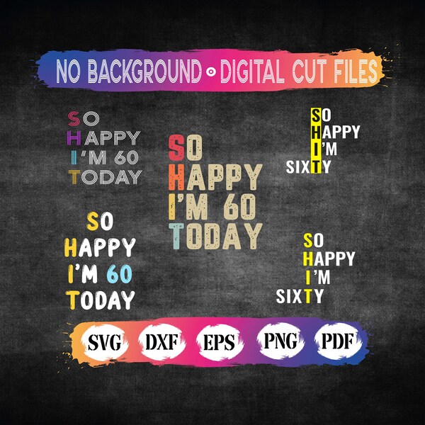 Im Not 60 I'm Sixty Svg Files - Etsy