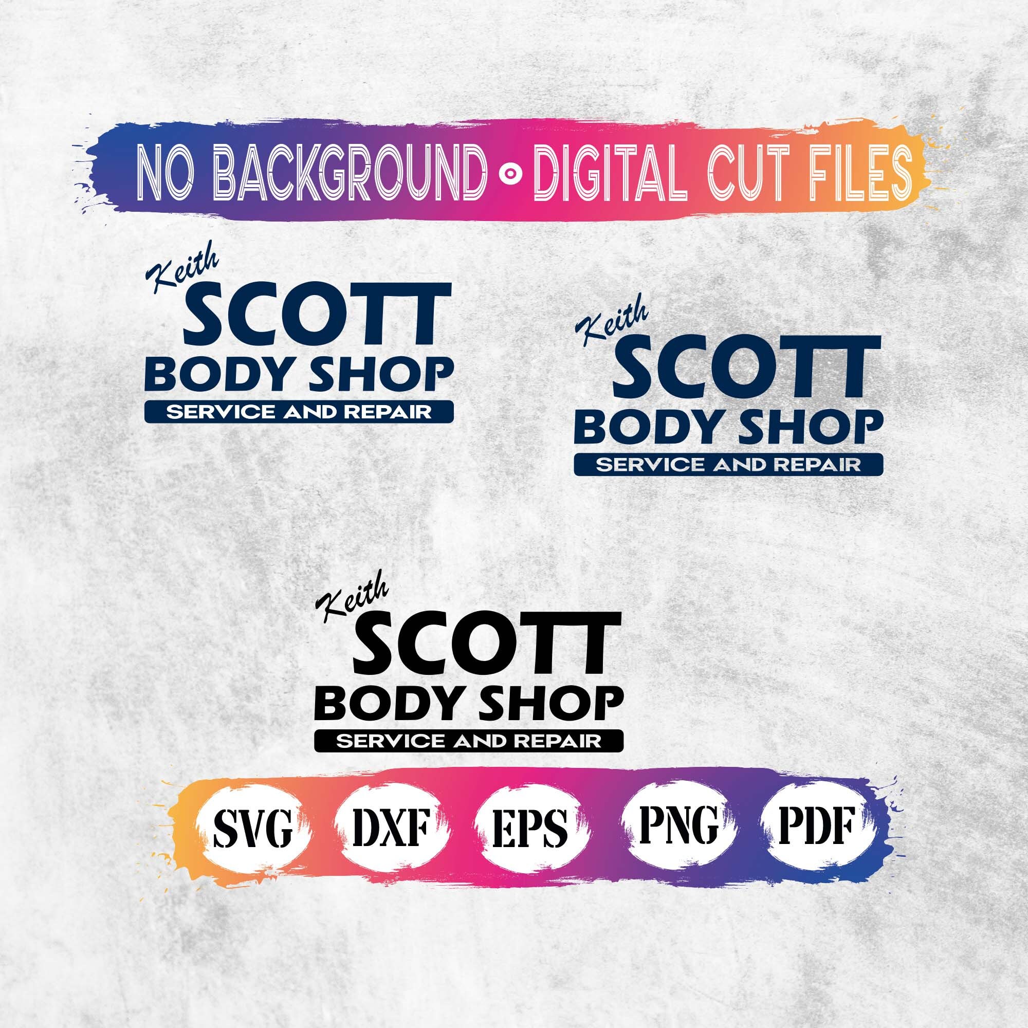 Keith Scott Body Shop line Cricut Svg One Tree Hill Svg - Etsy