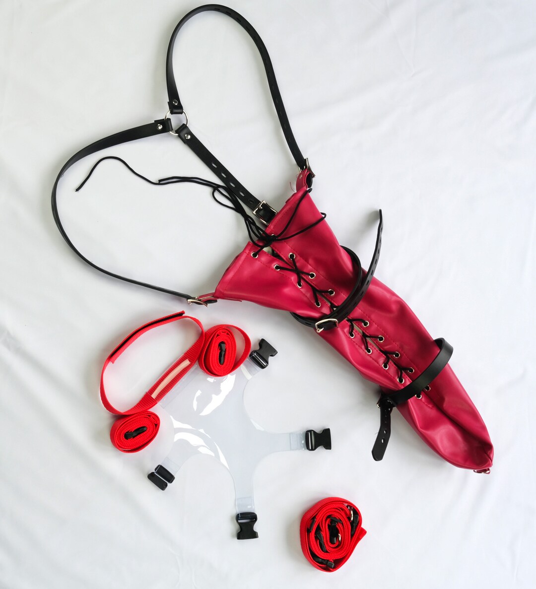 Smother Harness With Corset Arm Restraints Etsy
