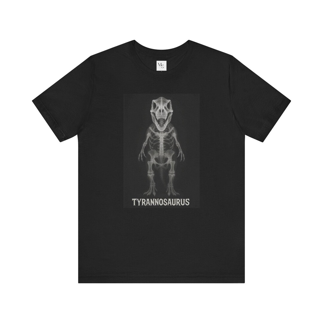 Tyrannosaurus Rex, X-ray Dinosaur Tee - Etsy