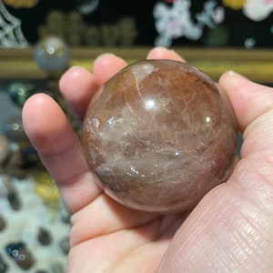 Fire Quartz Sphere - Etsy