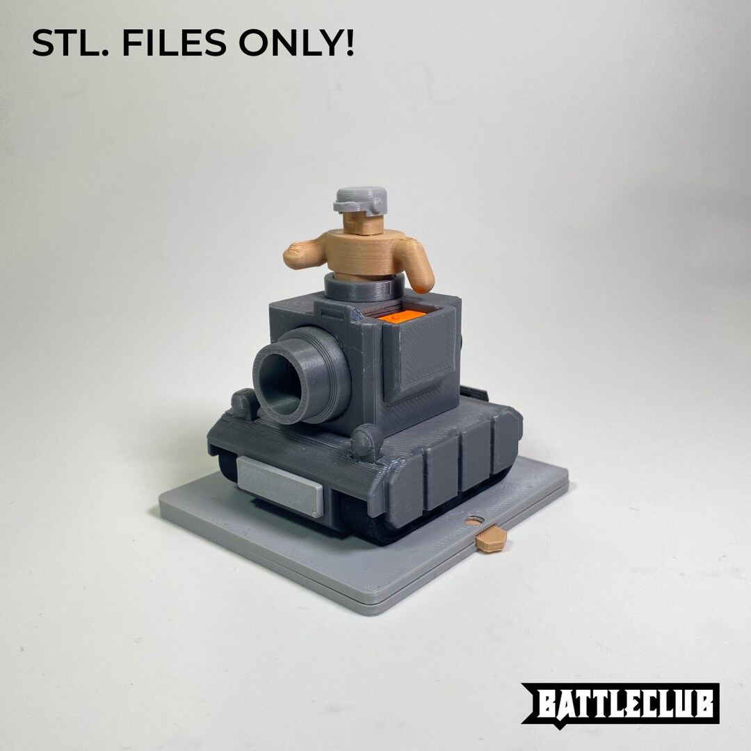 Battleclub - Trooperkind T-432 | 3d Printed Wargame/ Dexterity Game ...