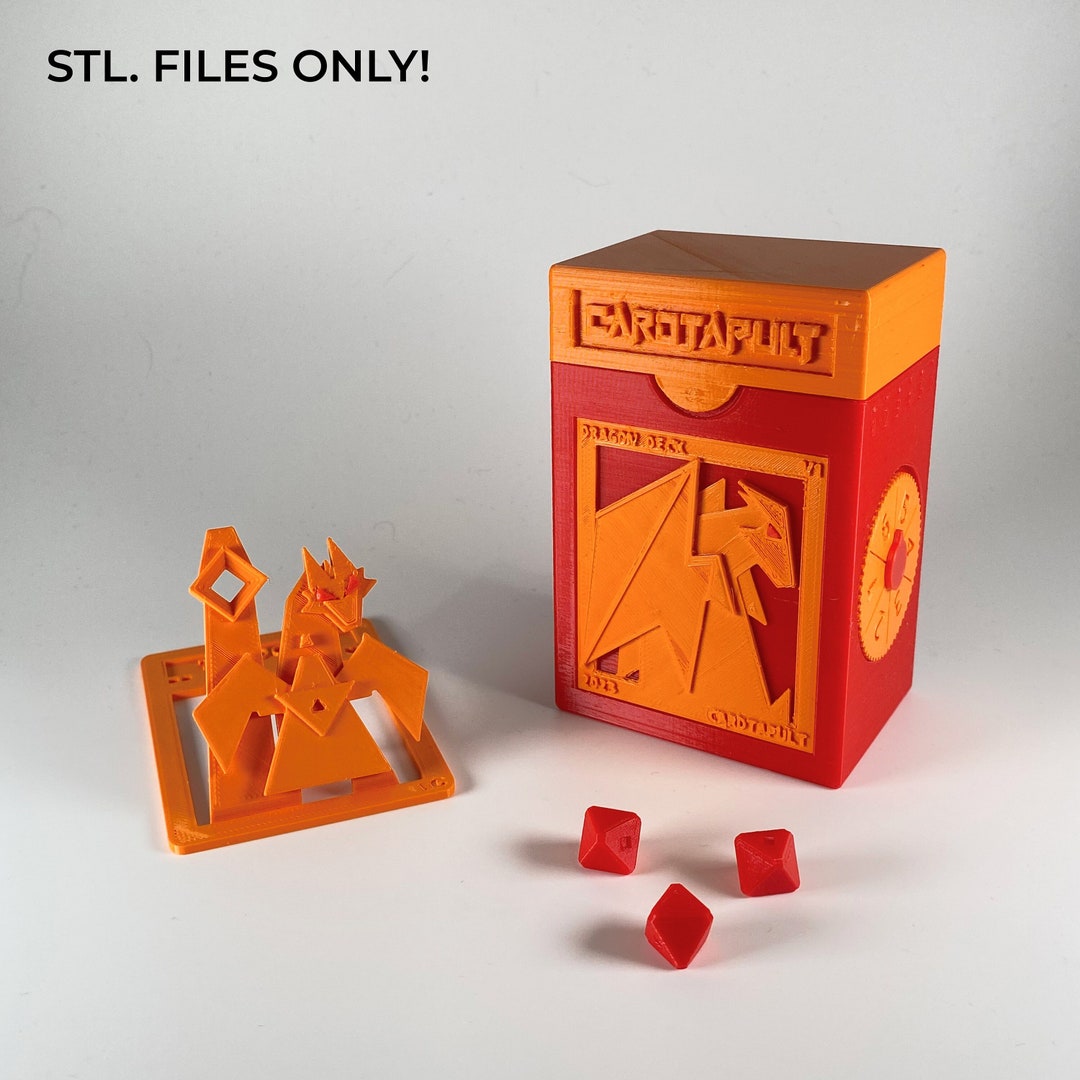 Dragon Deck Cardtapult 3D Printed Shooting Card Game - Etsy