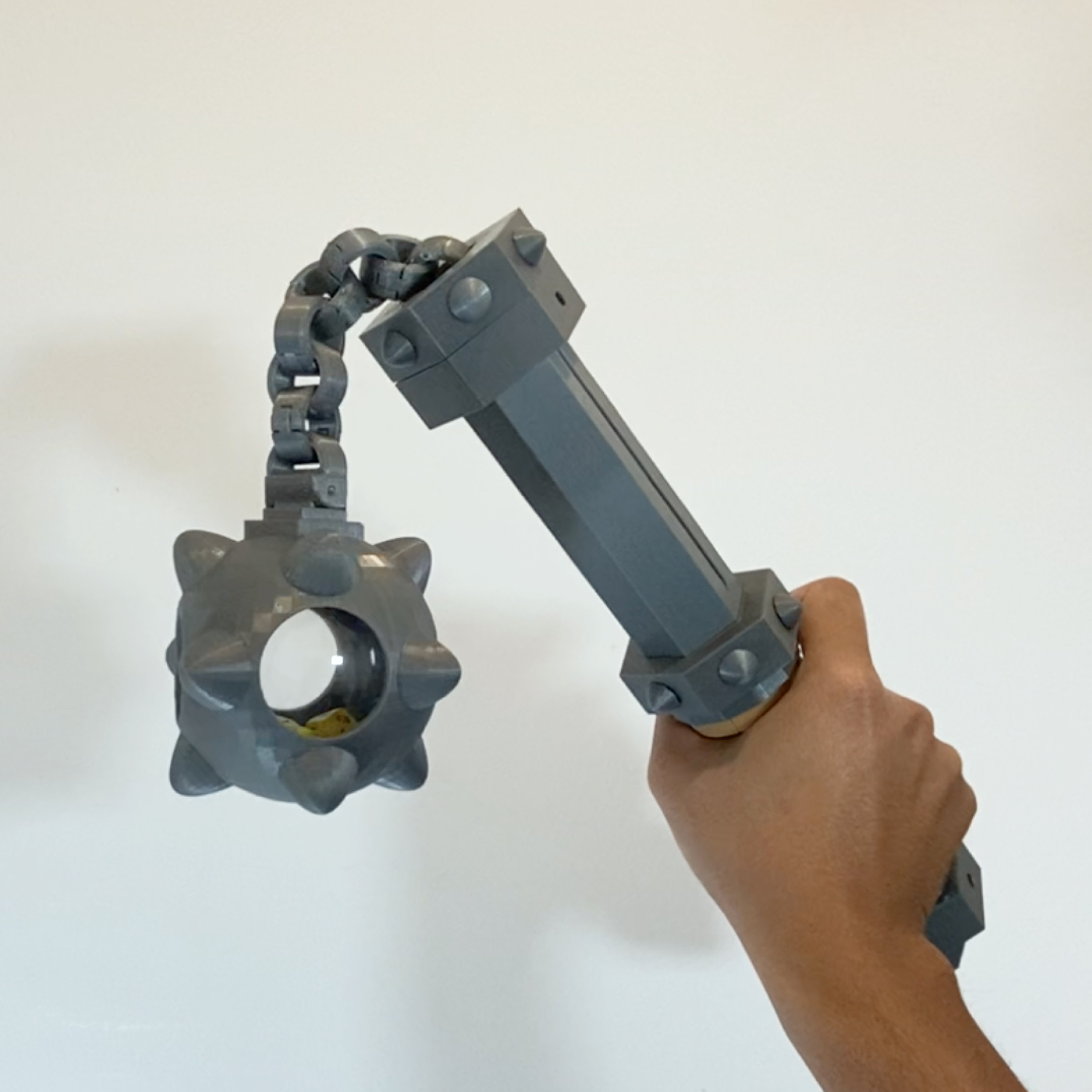 Dice Morning Star / Flail - 3D Printed Dice Roller for TTRPG and LARP ...