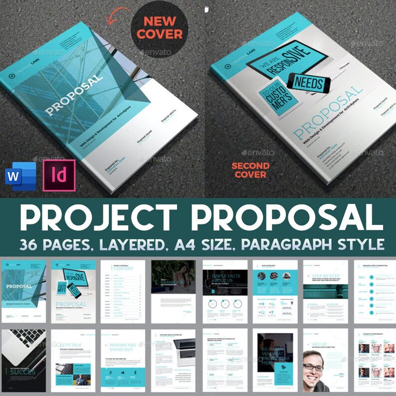 Project Proposal Document Template Microsoft Word Template - Etsy Australia