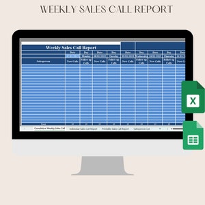 Weekly Sales Call Report, Call Center BPO Marketing Phone Call Record ...