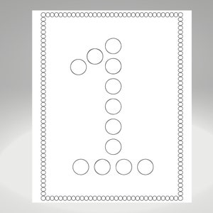 Alphabet Numbers & Shapes Dot Marker Worksheets Do A Dot Printable ...