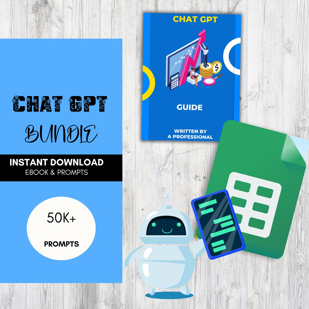 AI Ebook & AI Prompts Bundle, - Etsy