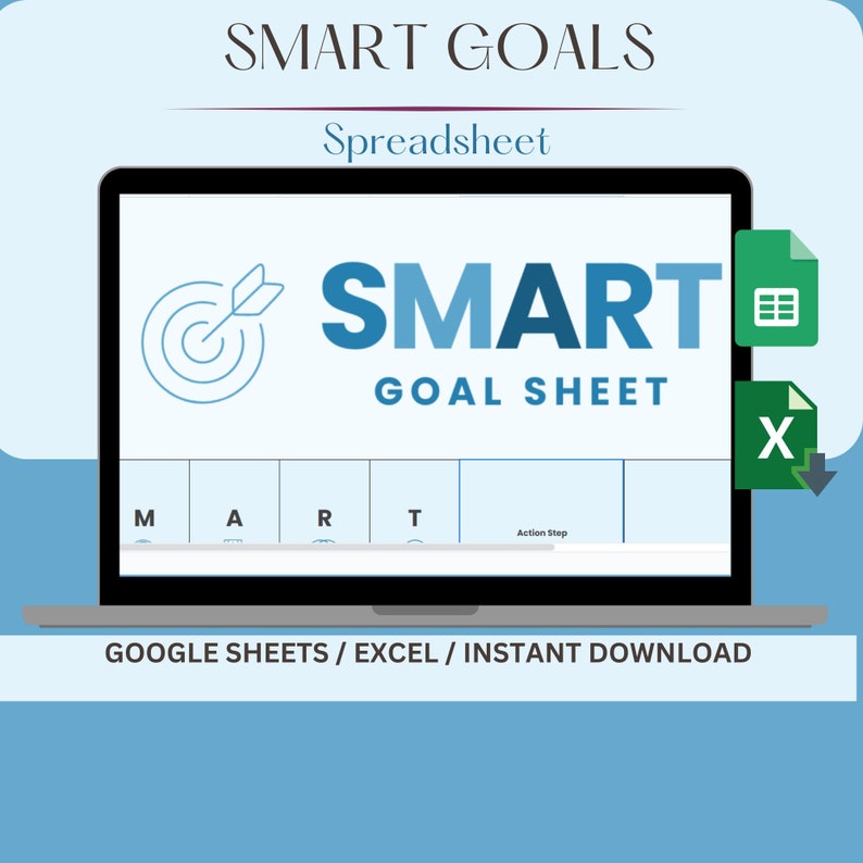 Smart Goals Example Template Productivity & Self Development Business ...