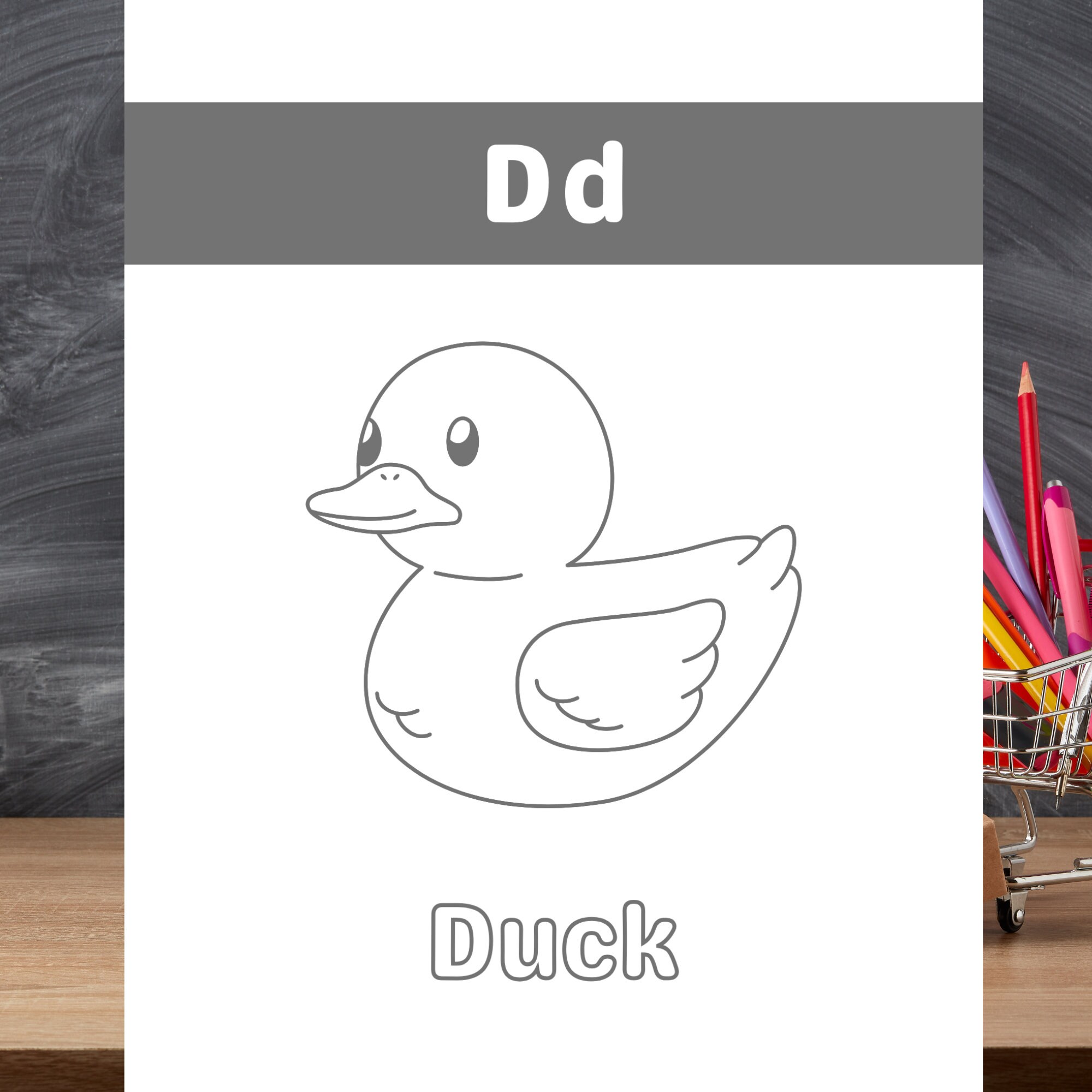 Printable Pre-school Alphabet Simple Coloring Pages, Kindergarten ...