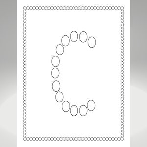 Alphabet Numbers & Shapes Dot Marker Worksheets Do A Dot Printable ...