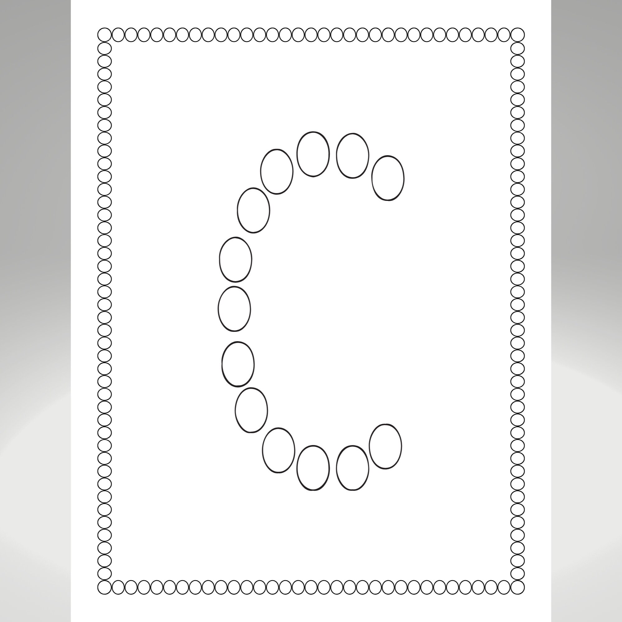 Alphabet Numbers & Shapes Dot Marker Worksheets Do A Dot Printable ...