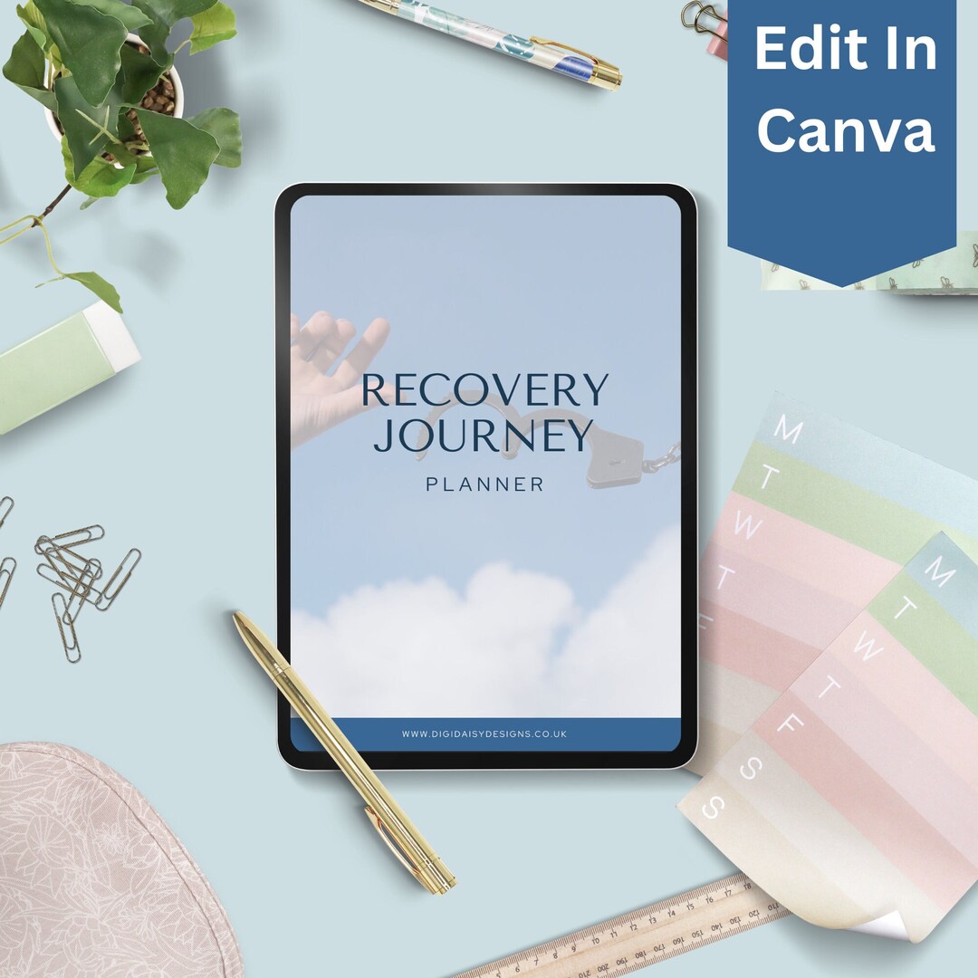 Recovery Journey Planner: A Comprehensive Addiction Recovery Self-help ...