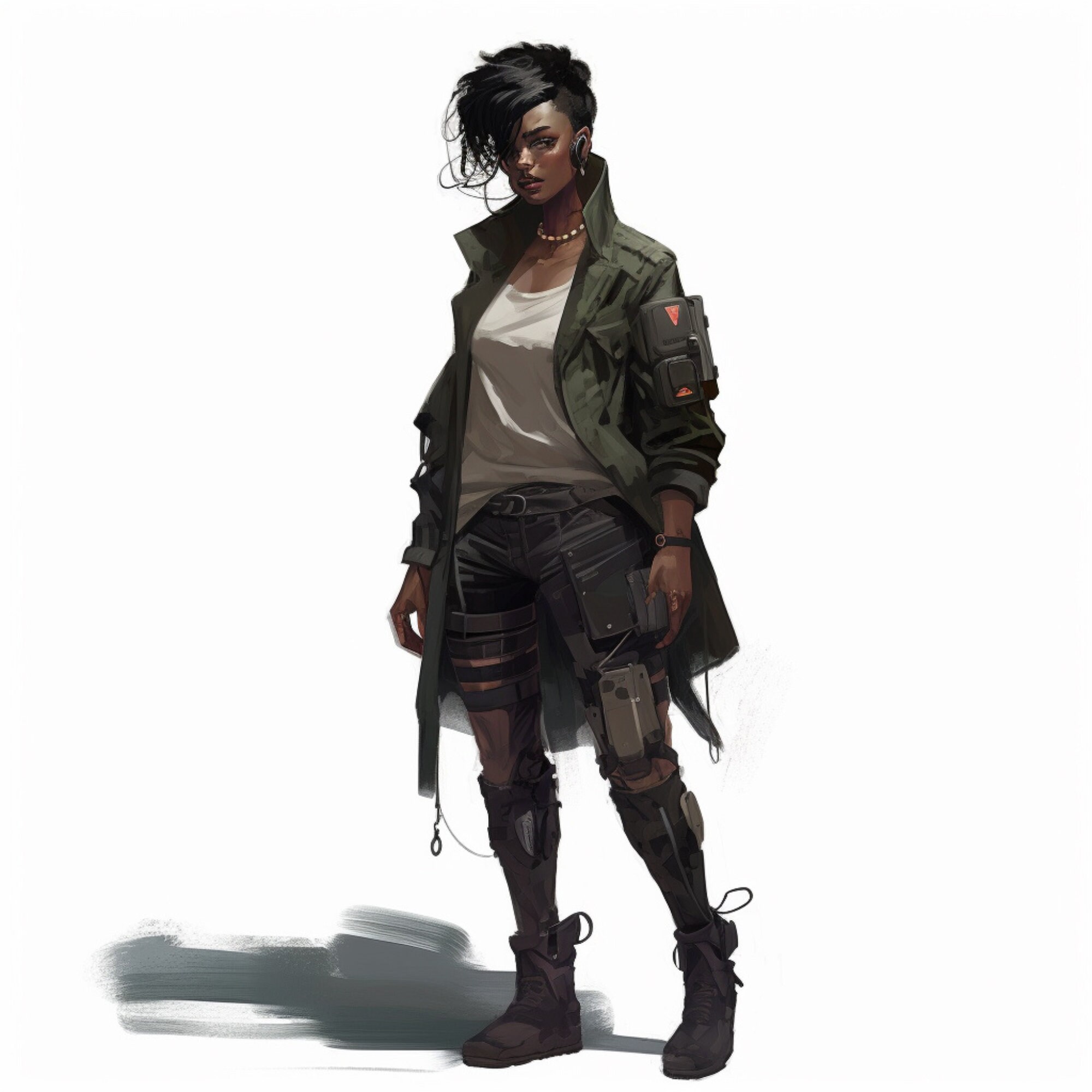 Cyberpunk Characters Bundle: 24 Cyber Punk Character Graphics - Digital ...