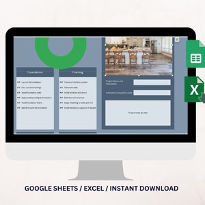 Construction Schedule Google Template Planner, Construction Project ...