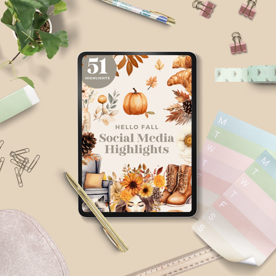 Instagram Highlights, Autumn Elegance: 51 Fall Instagram Highlight ...
