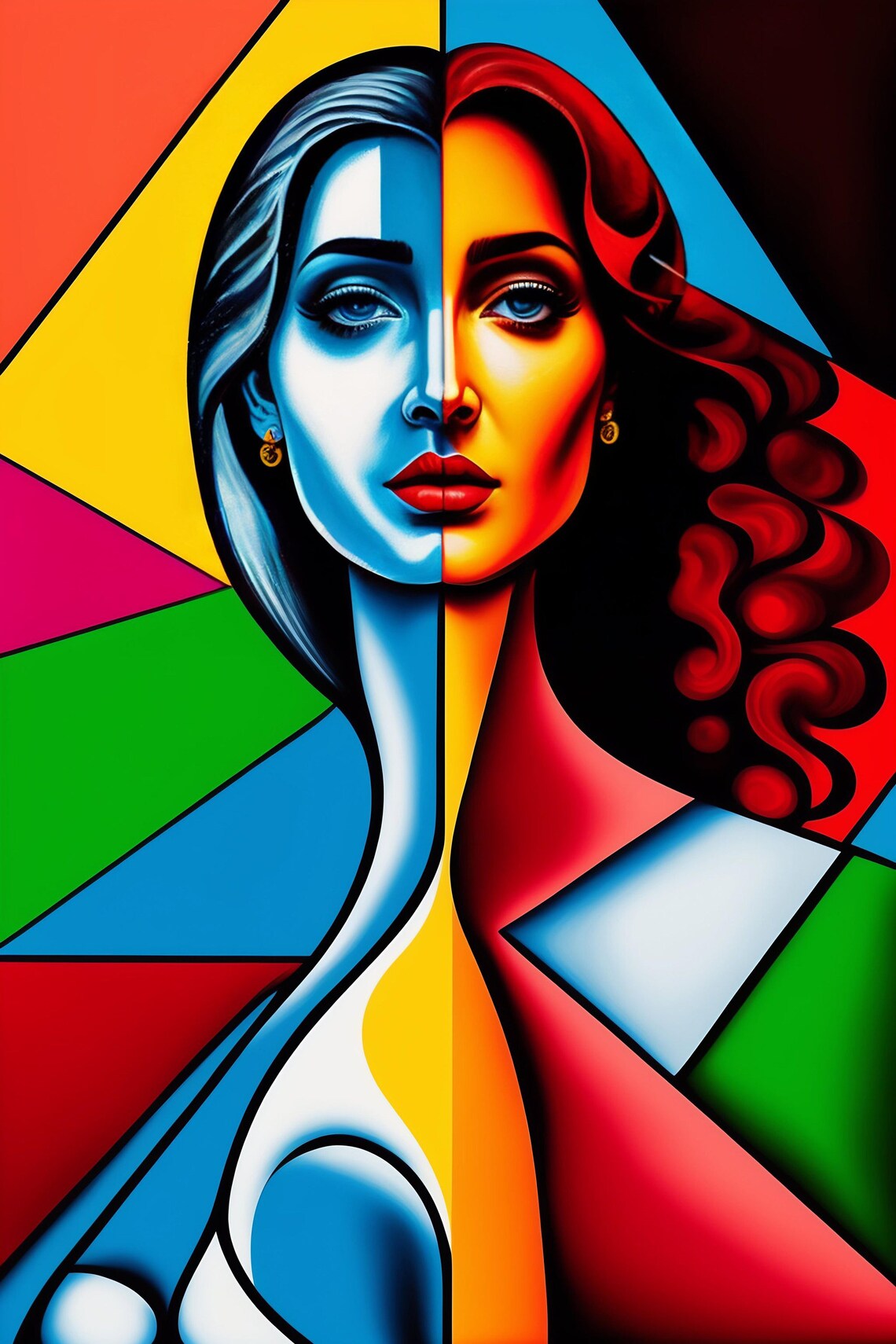 Picasso Style Printable Wall Art Set, Instant Download Pablo Picasso ...