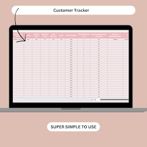 Nail Tech Tracker Spreadsheet, Customer Tracker Google Sheets, Excel ...