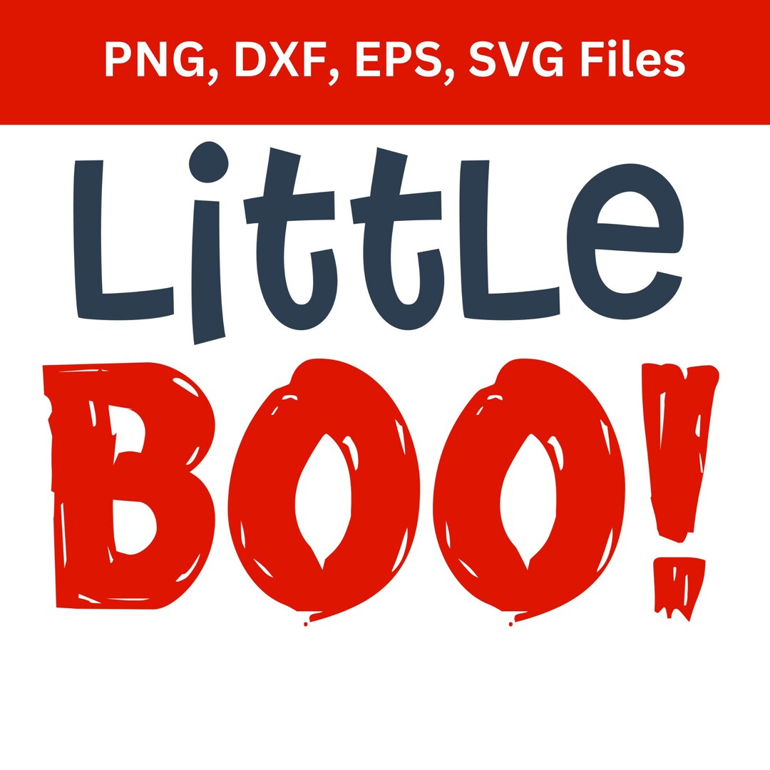 Little Boo SVG, Halloween Shirt Design, Funny Halloween Shirt, Spooky ...